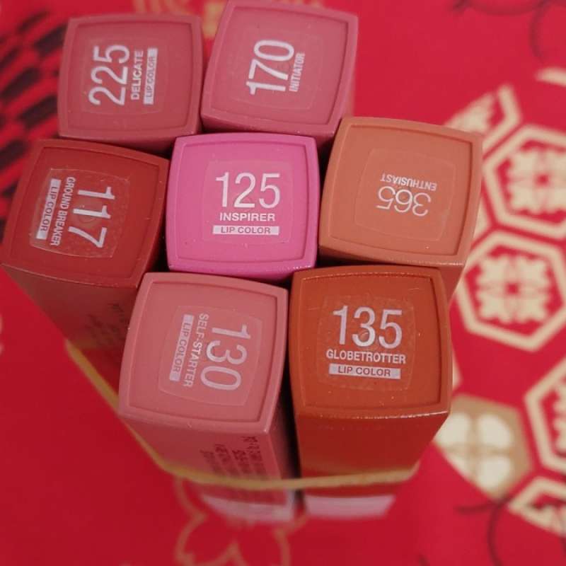 Jual Maybelline Superstay Matte Ink Versatile/ 365 / 360 /425 ...