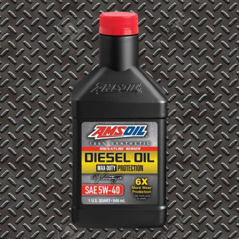 Promo Amsoil Signature Series Max Duty Synthetic Diesel Oil 5W-40 Deo ...