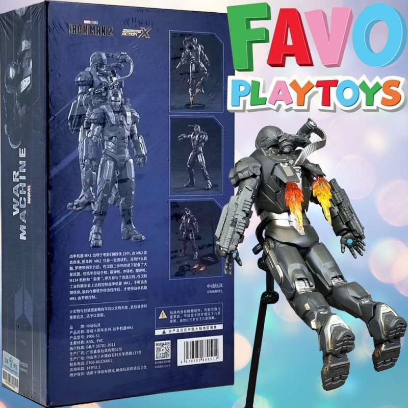 Jual Zd Toys 1/10 Marvel Studios The Infinity Saga Iron Man 2 - War ...