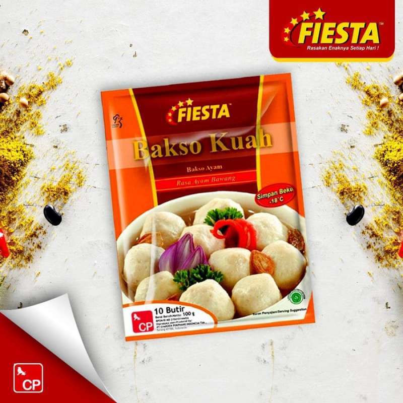Jual Fiesta Bakso Kuah Rasa Ayam Bawang [10 pcs / 100 g] di Seller ...