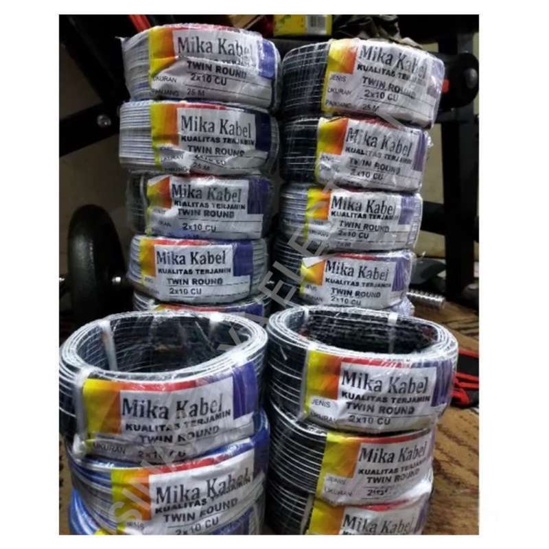 Jual Kabel Audio/spiker/walet/listrik 2x10 25meter Serabut Tebal Merek ...