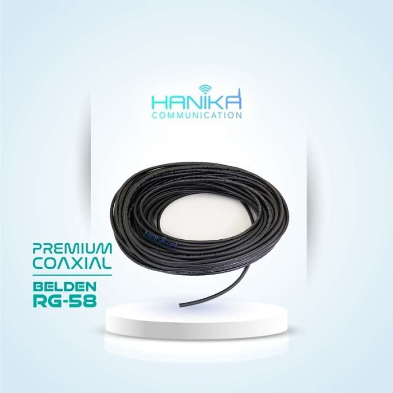 Jual Terbaik Potongan Kabel Belden 8219 Rg58 30m Koaksial Cable Rg-58 Antena Rig Ht Terbaru Di ...