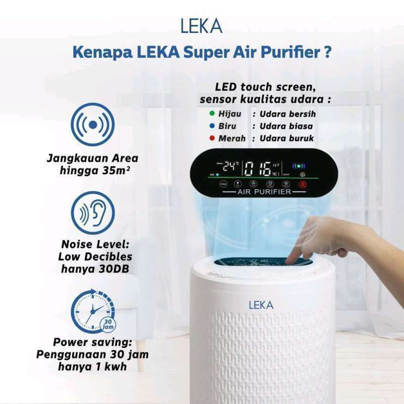 Jual Tukartambah – Surabaya –leka Ap8000 Super Air Purifier - Hepa13 Filter Uvc Ion Negatif Hepa ...