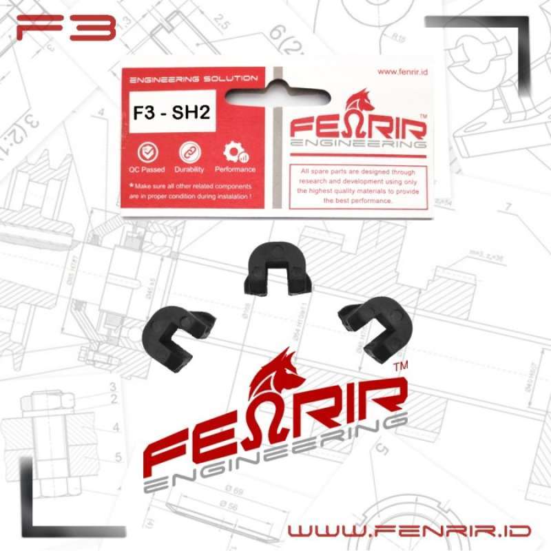 Jual SLIDER CVT FENRIR VARIO ADV PCX SCOOPY 125 150 PULLEY SLIDE PIECE ...