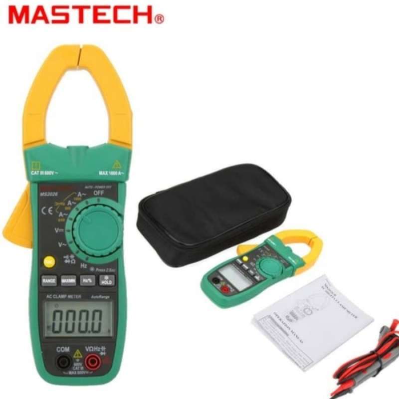 Jual Mastech Ms2026 Digital Clamp Meter Tang Ampere Ac 1000a Original ...