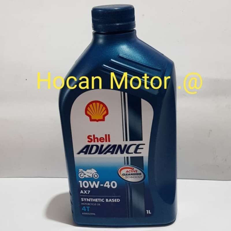 Jual OIL OLI MESIN SHELL ADVANCE AX7 10W-40 1LITER HANYA PULAU JAWA di ...