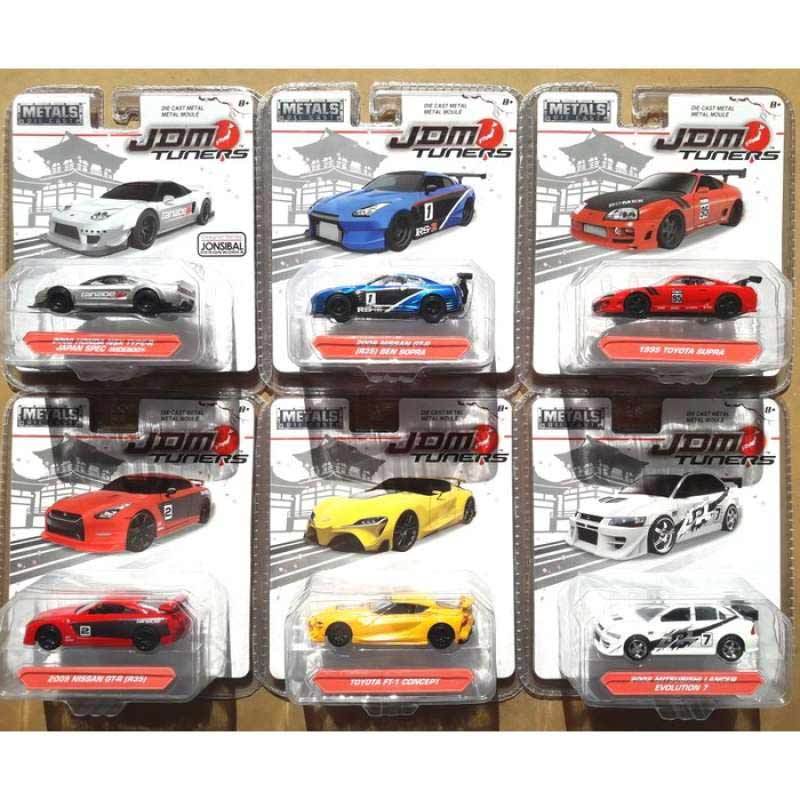Jual JADA JDM TUNERS WAVE 1B - LANCER NISSAN GT-R SUPRA NSX FT-1 [1:64 ...