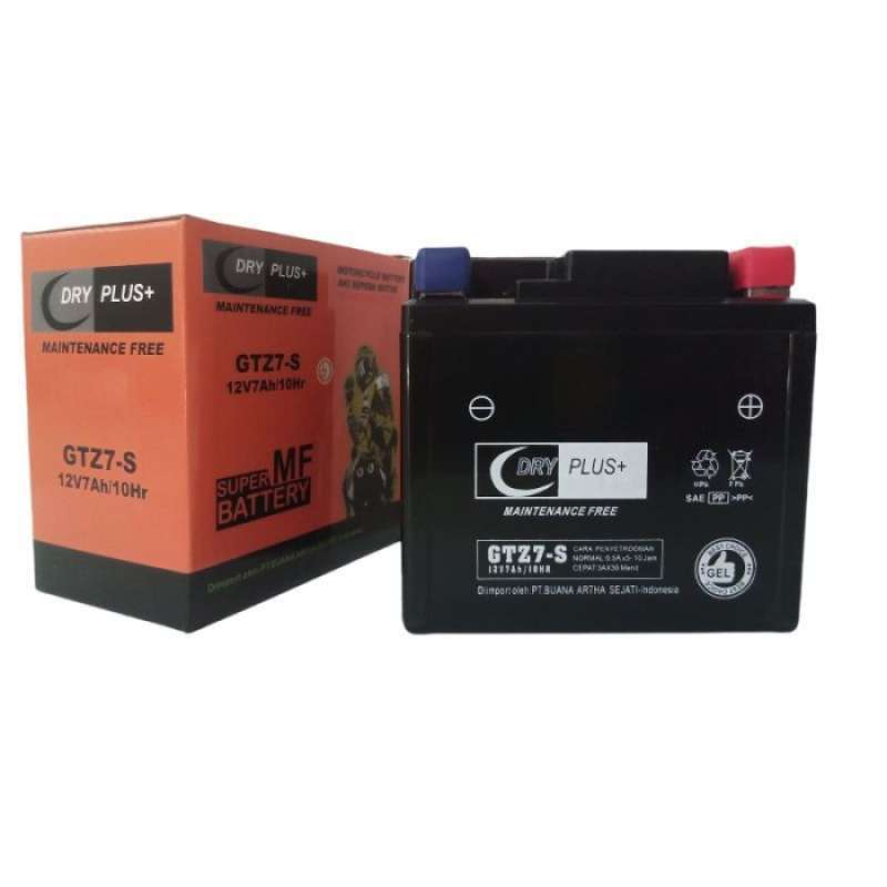 Promo Aki gs gtz7s mf aki motor honda vario 125 150 pcx cbr 150 supra ...