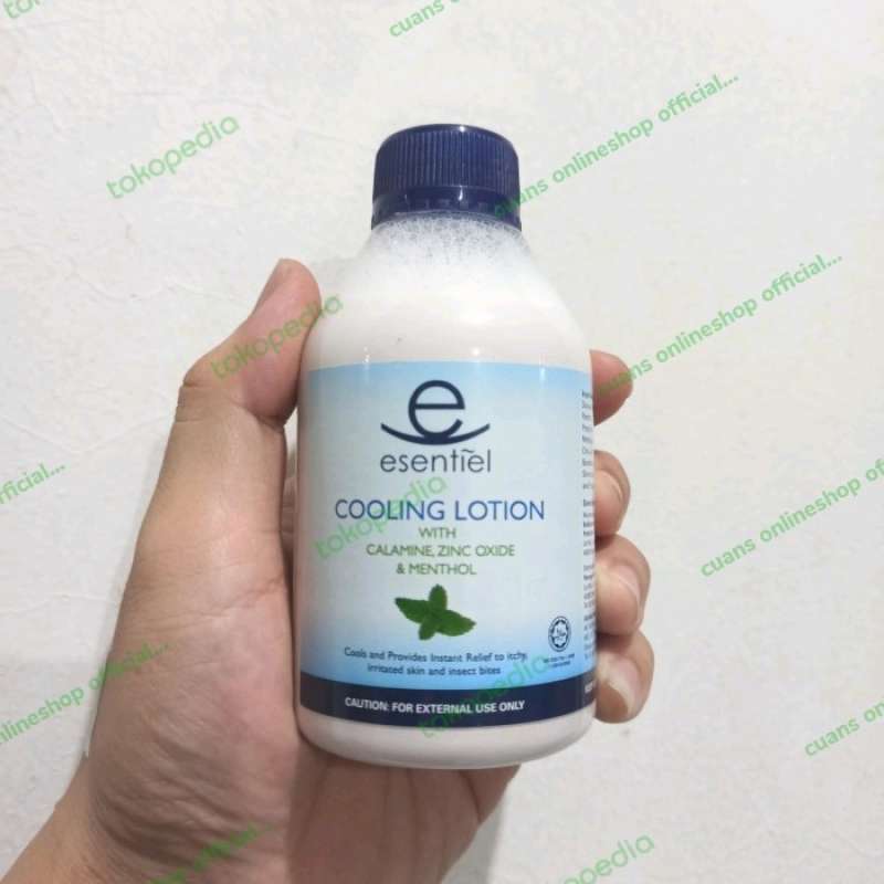 Promo Esentiel Cooling Lotion Calamine Zince Oxide Menthol 200 Ml Bedak ... Promo Esentiel Cooling Lotion Calamine Zince Oxide Menthol 200 Ml Bedak ...