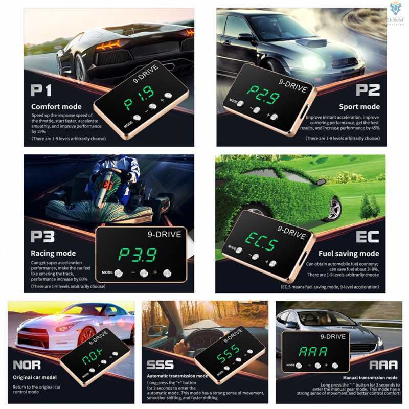 Jual Prayatech 9 Drive 821 Throttle Controller Piggyback Toyota 821 Ecu ...