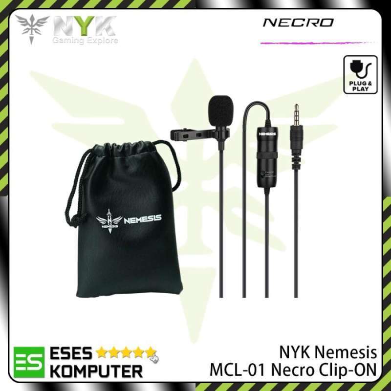 Jual Mic Clip-On NYK Nemesis MCL-01 MCL01 Necro | Microphone Clip-On di ...