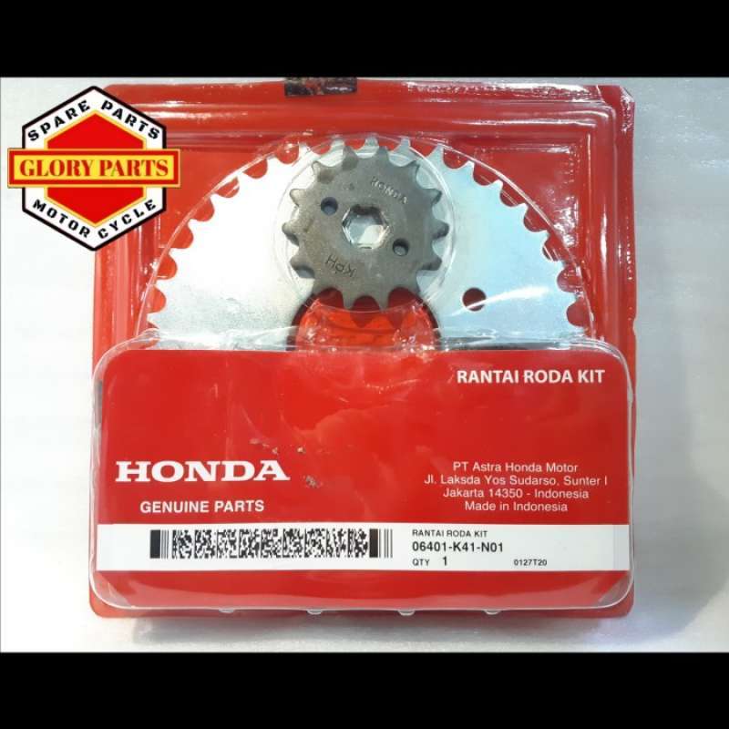 Promo GIRSET/GEAR SET K41 ORIGINAL HONDA SUPRA X 125 FI Diskon 23% di ...
