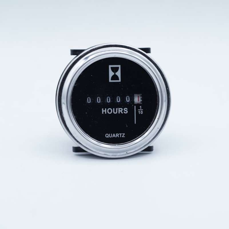 Jual Hourmeter Sh-2 Dc Ac 6v-80v Round Hour Meter Gauge Excavator Di ...