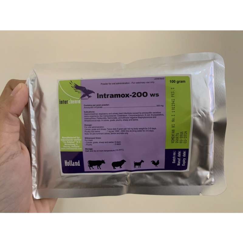 Jual Intramox 200 WS 1KG (Mengobati Infeksi Saluran Pencernaan dan ...