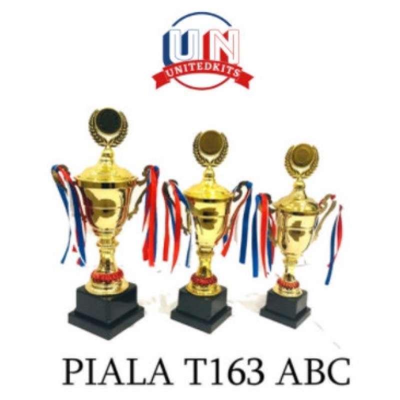 Jual Piala Gold T163 Abc Set-tropi-trophy Champion Set 1 2 3 Unitedkits ...
