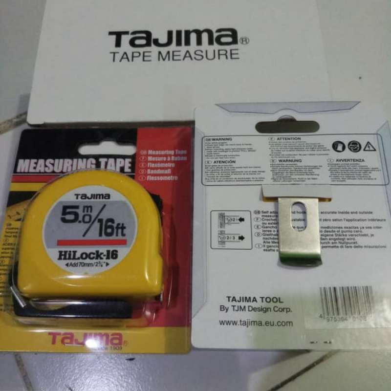 Promo meteran tajima 5 meter japan/measuring tape 5 meter tajima Original Diskon 23% di Seller ...