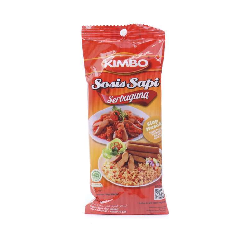 Jual Sosis Sapi Kimbo Siap Makan Isi 3 / Kimbo Reddi Sosis Sapi isi 3 ...