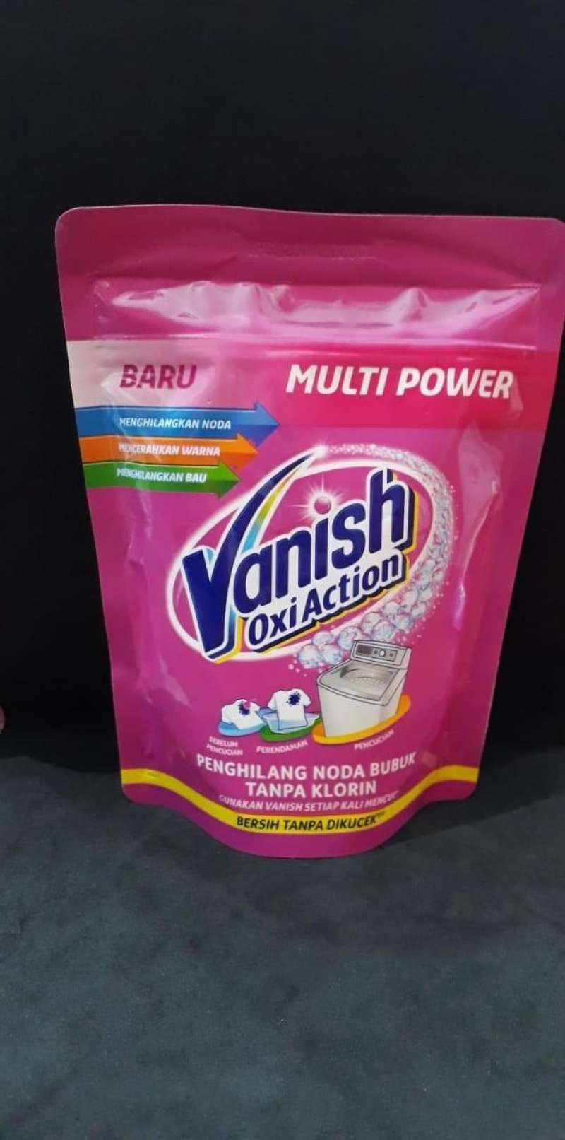 Jual VANISH OXI ACTION MULTI POWER 210g di Seller rojamart_dailyneeds ...