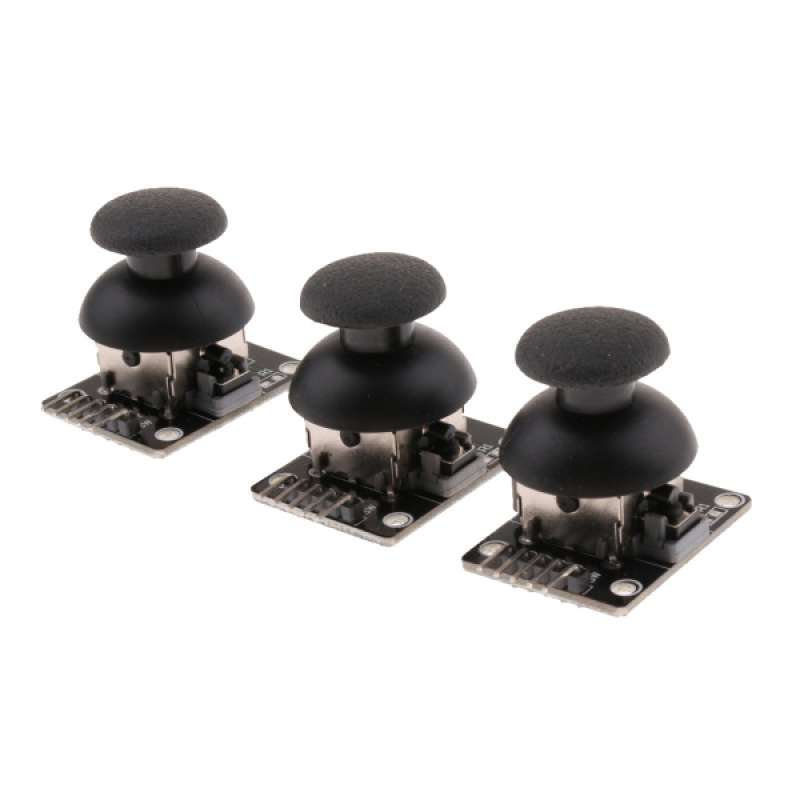 Jual 3Pcs 2-axis Joystick Potentiometer Momentary Switch 10K Ohm di ...
