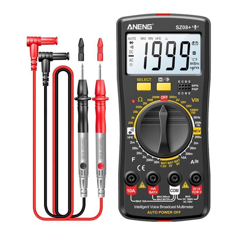 Promo Digital Multimeter Meter Meter Test Current Circuit for Circuit ...