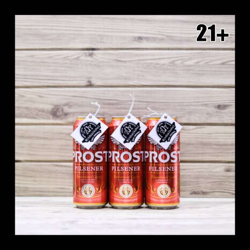 Jual Paket 3 Beer Prost Can Pilsener 500ml - Bir Kaleng - Indoalkohol ...
