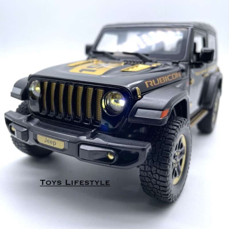 Jual MOBIL MINIAUTO DIECAST JEEP WRANGLER OPEN TOP HARD TOP OFF ROAD 1: ...