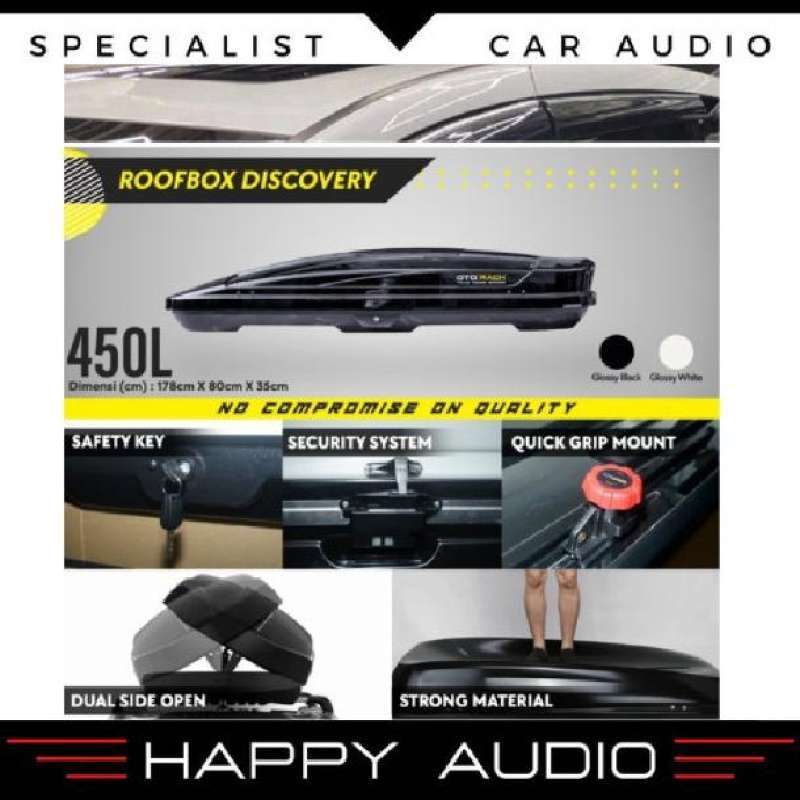 Jual Roof Box Otorack Premium Type Discovery 450 L Di Seller Happy ...