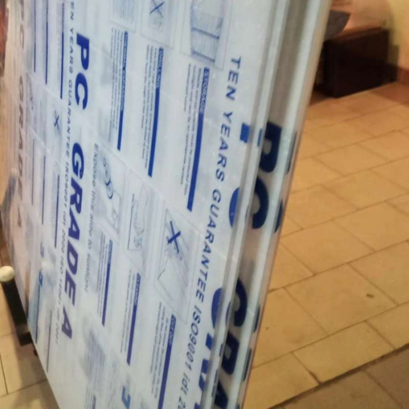 Jual Polycarbonate Sheet Solid 10Mm X 1220 X 2440 ( Polycarbonate Lembaran) - Multicolor di ...