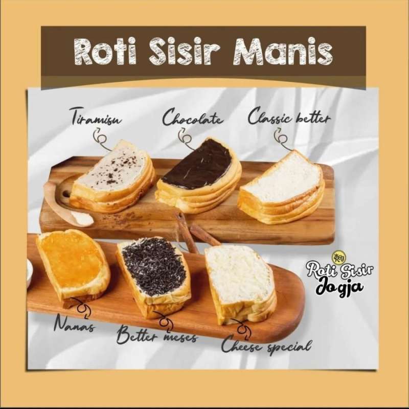 Jual ROTI SISIR JOGJA SATUAN PILIH RASA OLEH OLEH KHAS JOGJA di Seller ...