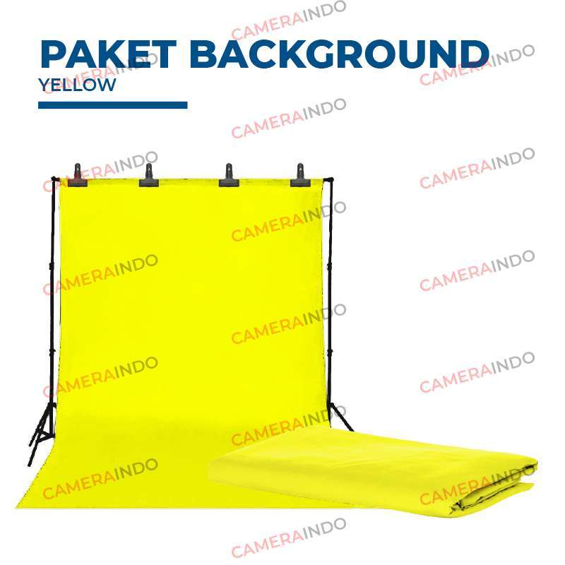 Jual Paket Lengkap Background Foto Studio premium plus kain dan clamp ...