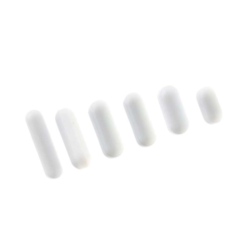 Promo 6pcs PTFE Magnetic Stirrer Mixer Stir Bar Lab Science Lab ...