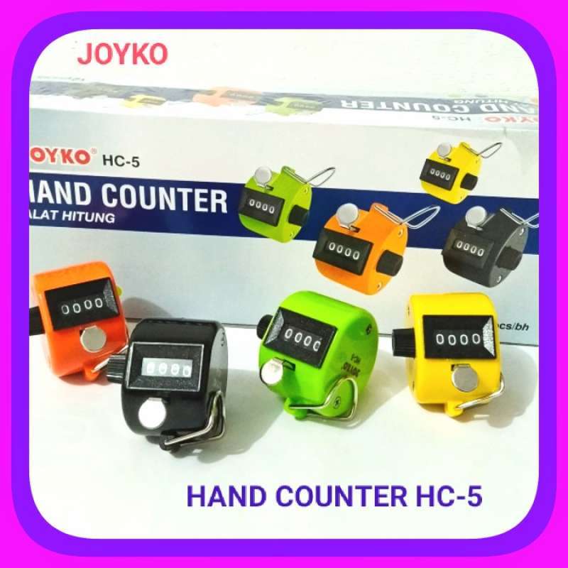 Jual Alat Hitung/hand Counter Hc-5 Merek Joyko. Di Seller Paperindo ...