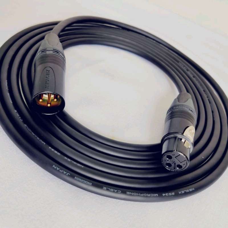 Promo Kabel Microphone Mogami Gold Studio 1 Meter xlr male to xlr ...