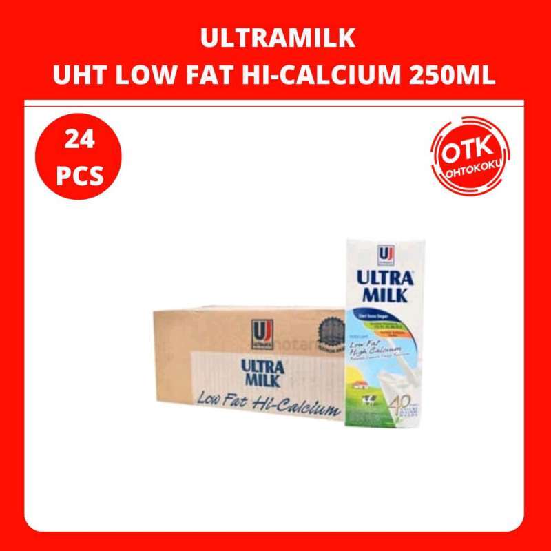 Jual Susu UHT Ultra Milk Low Fat 250ml - 1 Dus di Seller Ohtokoku Serba 99 - Rengas Pulau, Kota ...