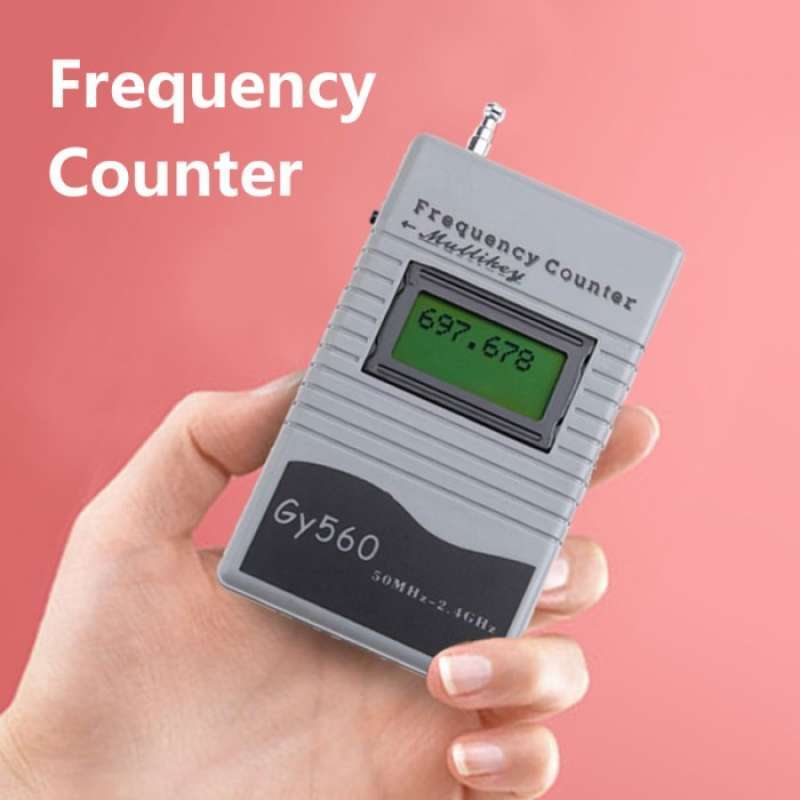 Jual Frequency Counter Meter Alat Pengukur Tingkat Frekuensi 50 Mhz 2.4 ...