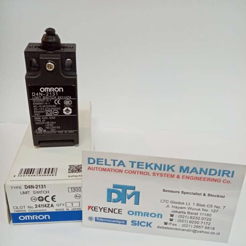 Jual Omron Limit Switch D4n-2131 Di Seller Umar Store Tick - Tegal Parang, Kota Jakarta Selatan ...