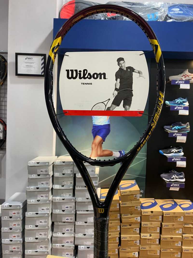 Promo Raket Tenis Wilson Hyper Hammer 5.3 Blk/bur [242 Gram / 115 Inc] Diskon 7% Di Seller ...