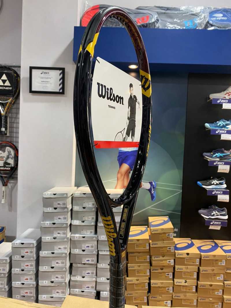 Promo Raket Tenis Wilson Hyper Hammer 5.3 Blk/bur [242 Gram / 115 Inc ...