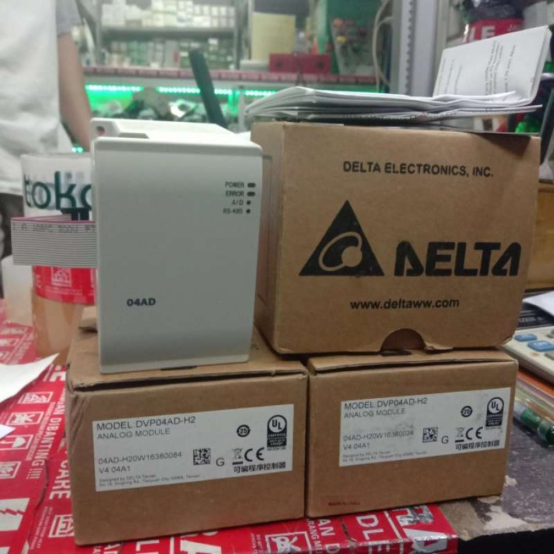 Jual Analog Module Plc Delta Dvp04ad-h2 Di Seller Umar Store Tick ...