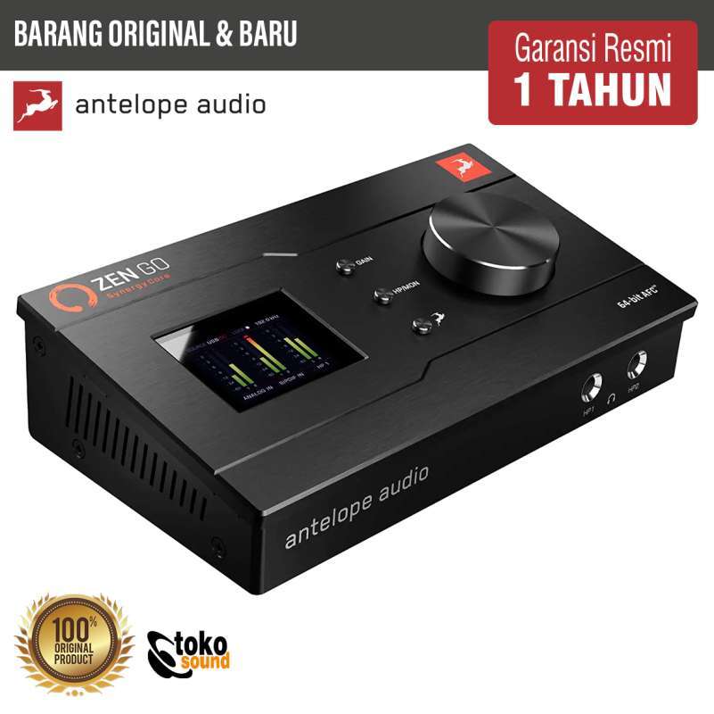 Jual Antelope Zen Go Synergy Core Usb C Desktop 4x8 Audio Interface Di ...