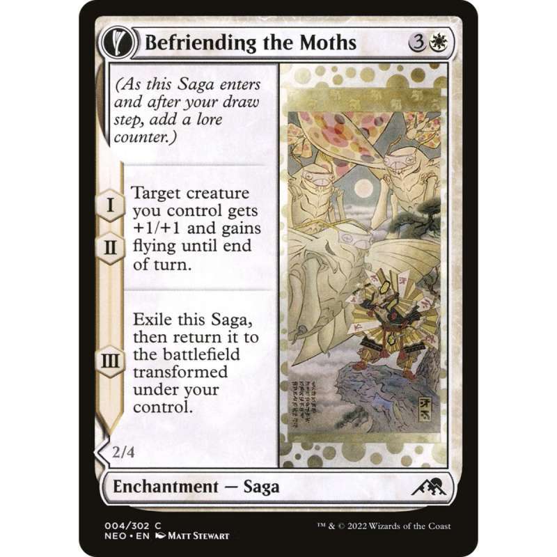 Jual Kartu MTG - Befriending the Moths // Imperial Moth (Foil) - NEO ...