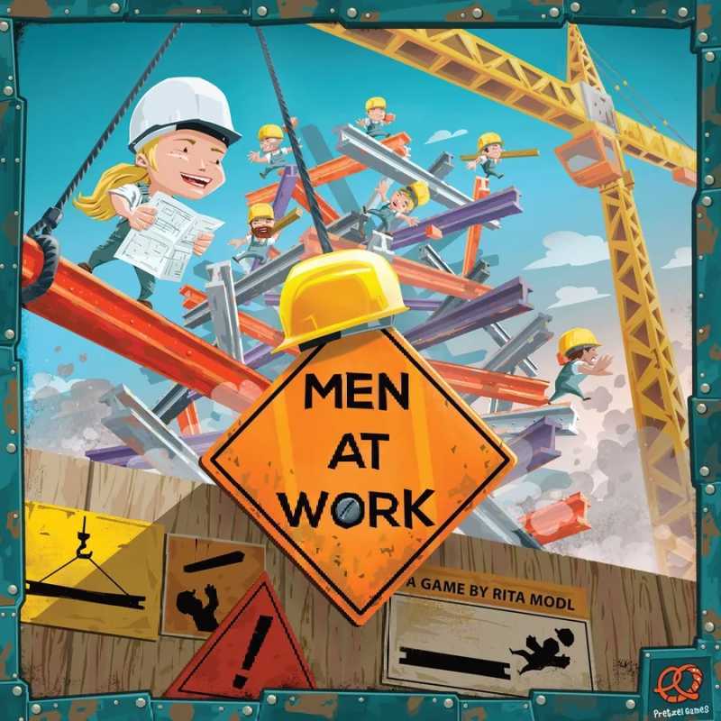 Jual Men At Work Board Game | Boardgame Di Seller Abc&d (a Board Card ...