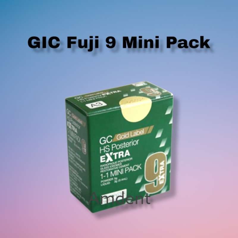Promo GIC FUJI 9 MINI PACK GLASS IONOMER CEMENT Diskon 33% di Seller Nur Nur Toko - Kota Jakarta ...