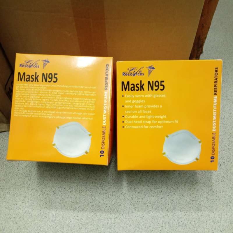 Promo MASK N95 RESOURCES Diskon 33% di Seller Nur Nur Toko - Tegal Parang, Kota Jakarta Selatan ...