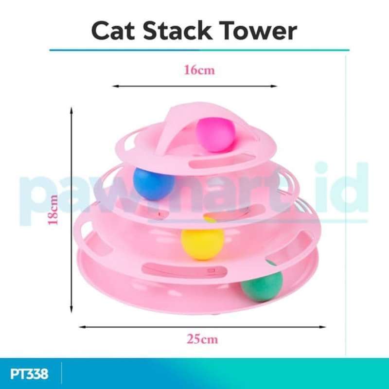 Promo CAT STACK TOWER Diskon 33% di Seller Nea Toko - Tegal Parang, Kota Jakarta Selatan | Blibli
