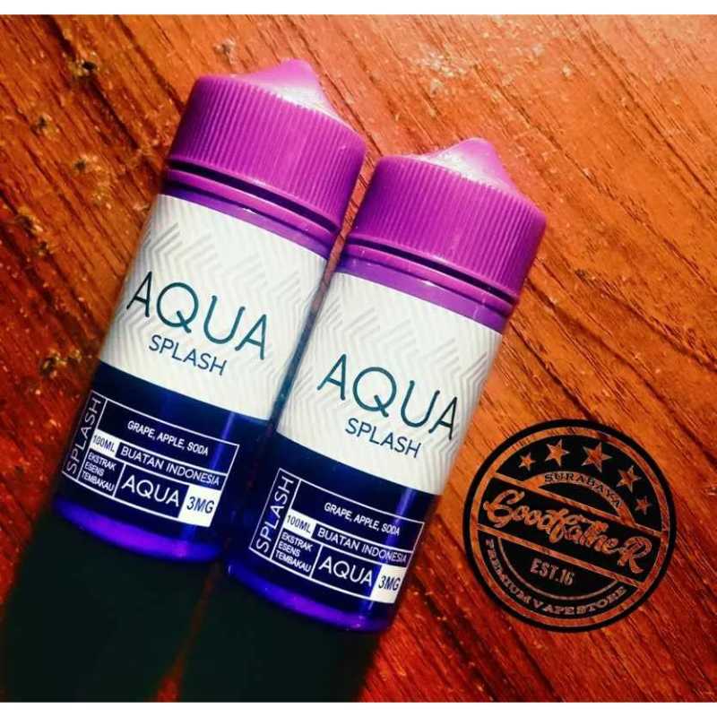 Jual Aqua Splash 100ml Premium Liquid Lokal Di Seller Store Vape Liquid ...