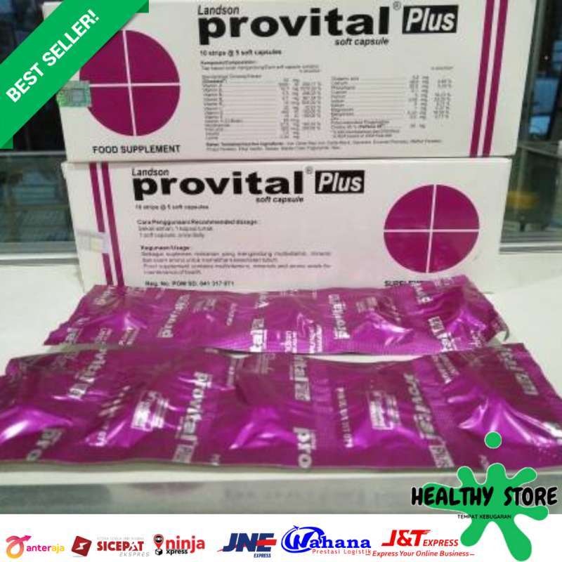 Promo Provital Plus Multivitamin Suplemen Untuk Meningkatan Daya Tahan ...