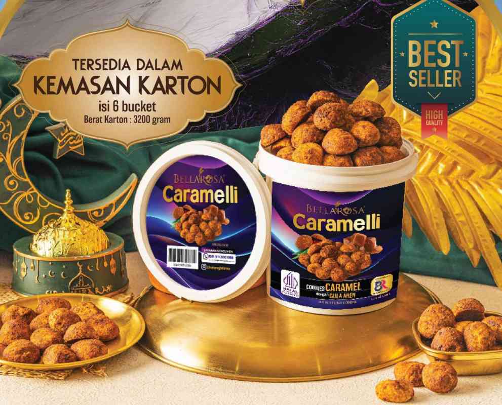 Promo Bellarosa CARAMELLI CARAMEL GULA AREN Hampers Lebaran Diskon 62% ...