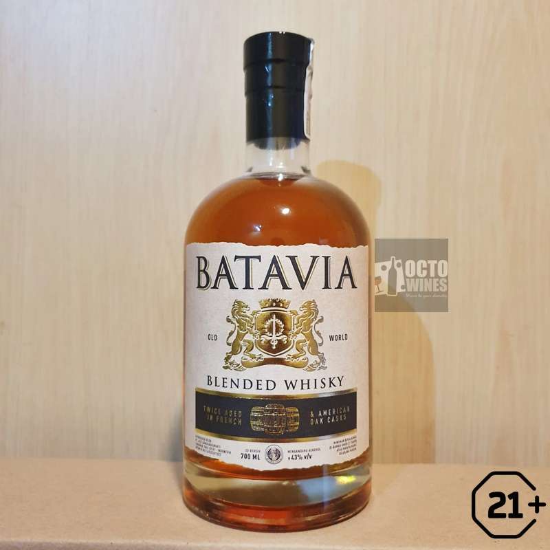 Jual Original Asli Ori Batavia Old World Blended Oak Aged Whisky 700ml ...