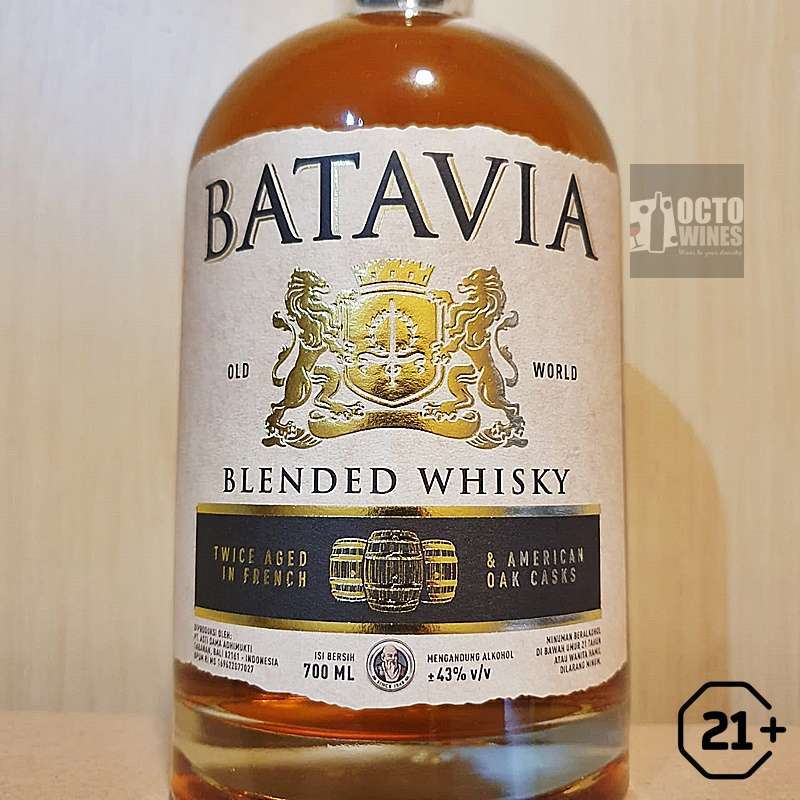 Jual Original Asli Ori Batavia Old World Blended Oak Aged Whisky 700ml ...